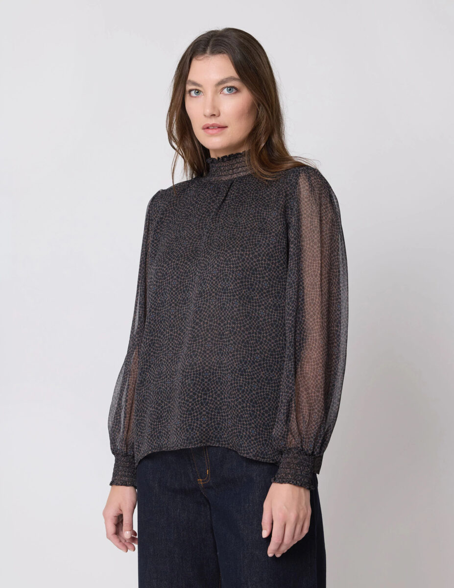 Sylvie Blouse – Mini Mosiac - Estilo Boutique