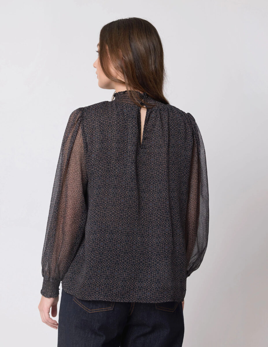 Sylvie Blouse – Mini Mosiac - Estilo Boutique